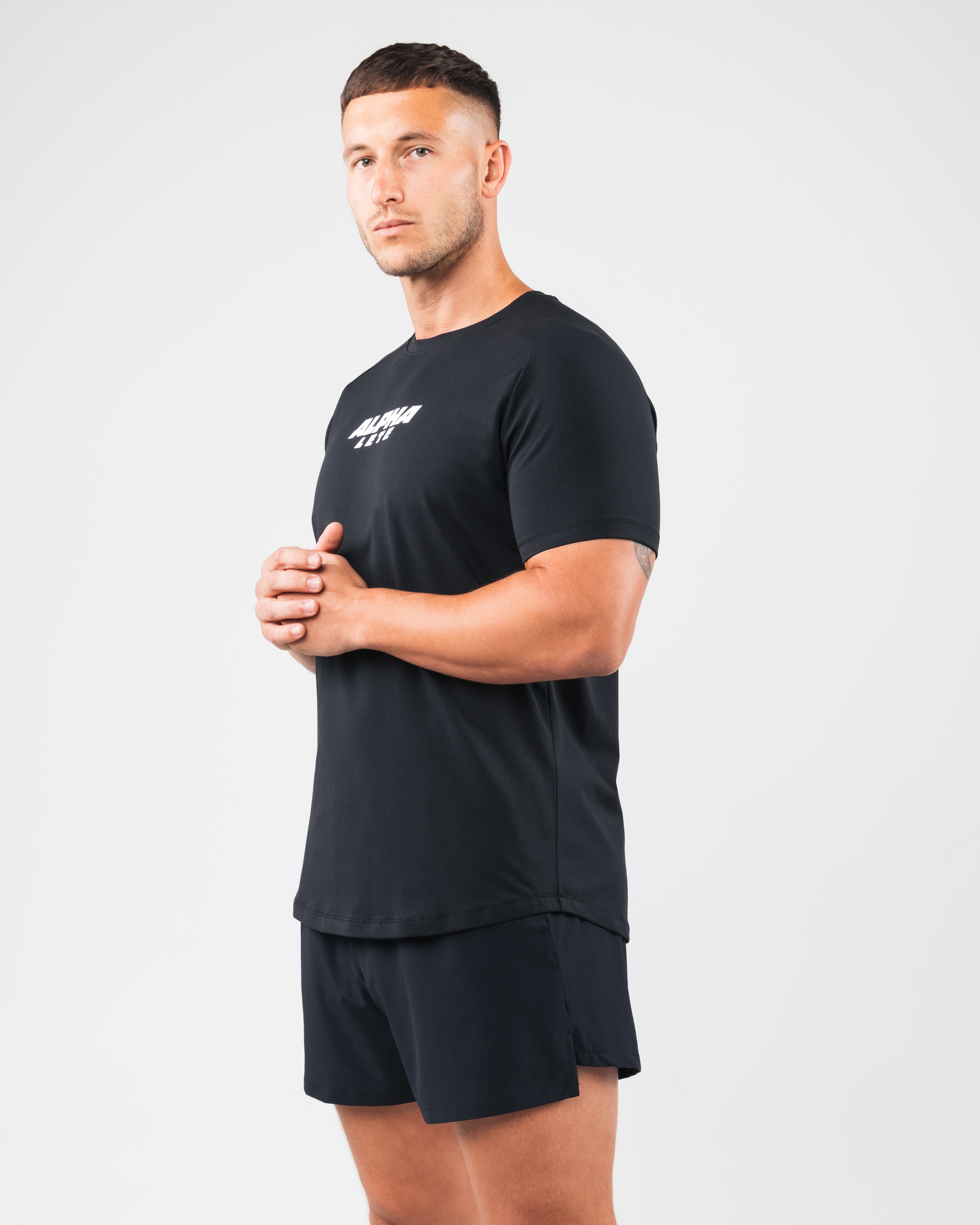 Force Core Tee - Black – Alphalete Athletics CA