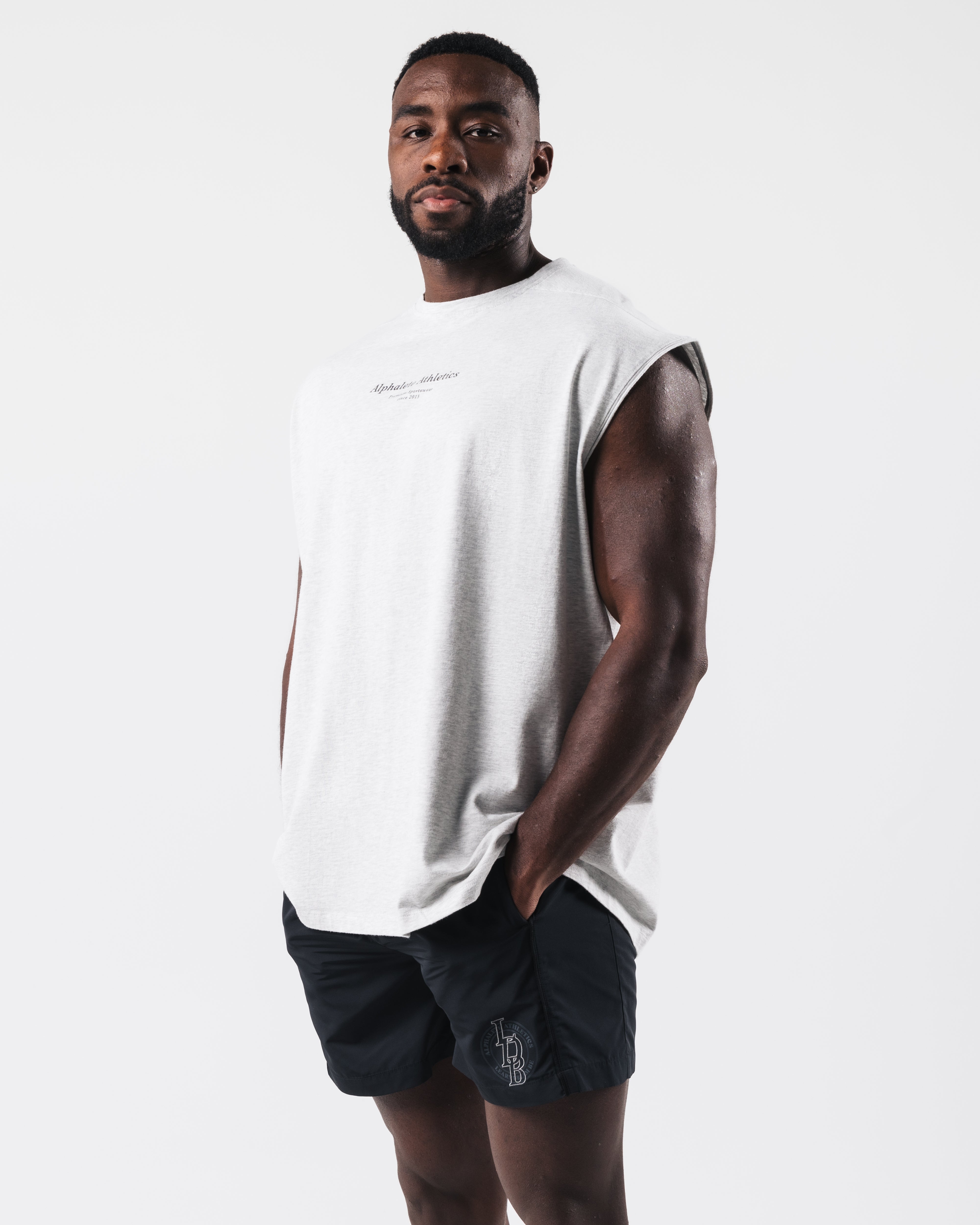 Vintage Muscle Tank - Heather Grey – Alphalete Athletics CA